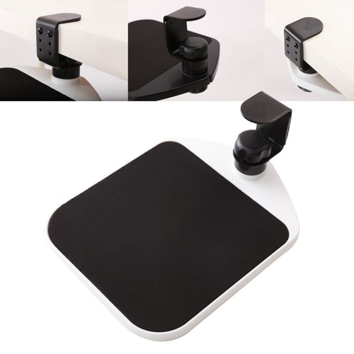 Under Desk Wrist Rest Clamp On Space Saving Support Mouse Tray ...
