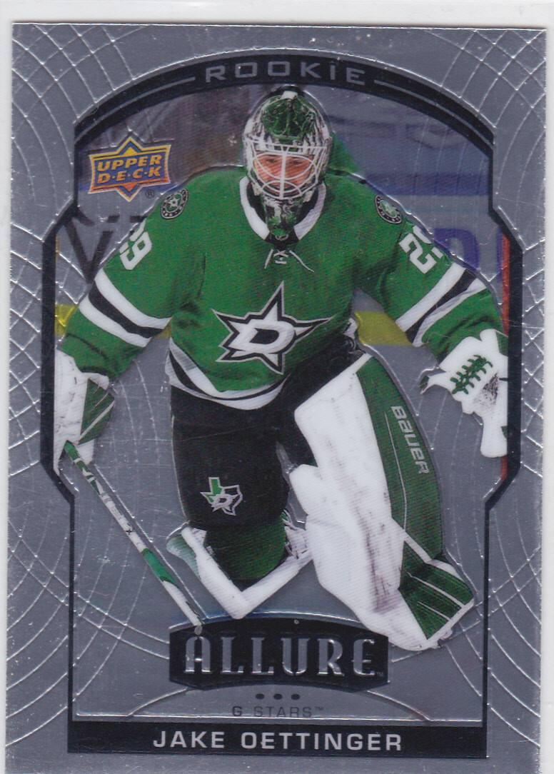 20/21 ALLURE..JAKE OETTINGER..ROOKIE..CARD # 91..STARS..FREE COMBINED ...
