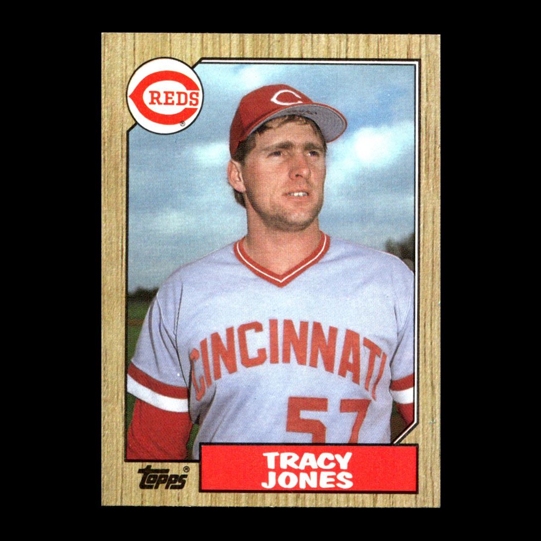 Tracy Jones 1987 Topps Rookie Cincinnati Reds #146 Set Break R306 | eBay