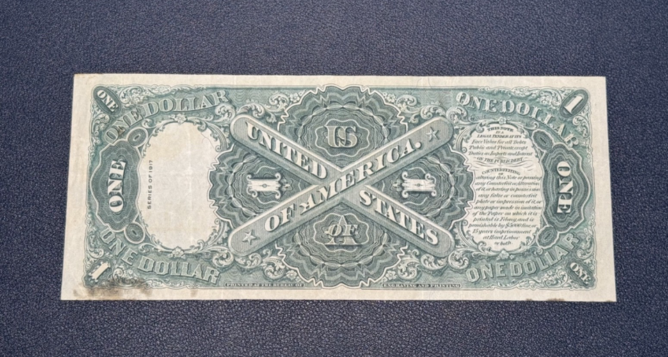 FR. 37 1917 $1 ONE DOLLAR LEGAL TENDER UNITED STATES NOTE EXCELLENT ...