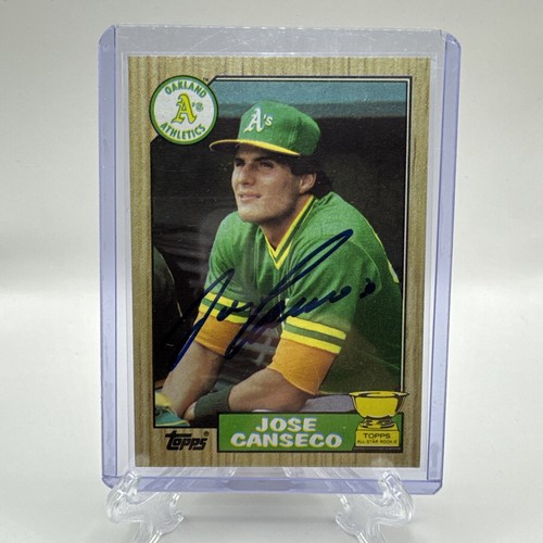1987 Jose Canseco Topps #620 (Auto) | eBay