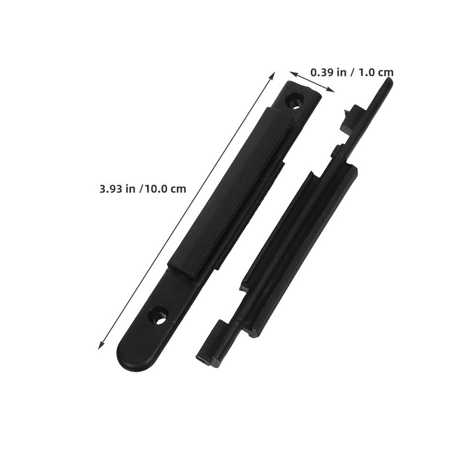 4 PCS Stanchion Belt Replacement Part Barrier Cassette Lock Buckle Head ...