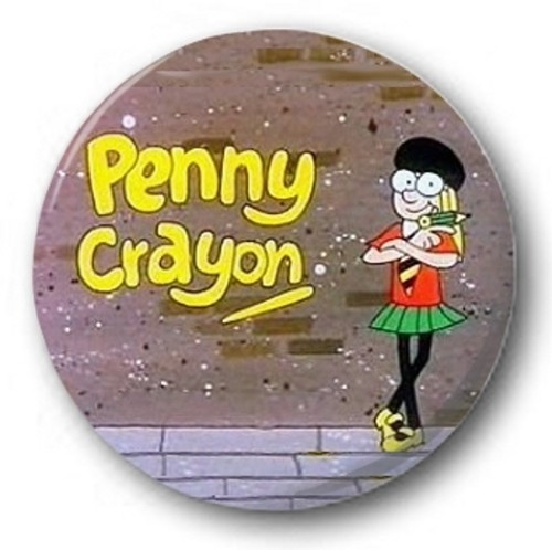 Kids Retro TV Various 25mm, 1" Button Badge, M to R, Muppets, Pob ...