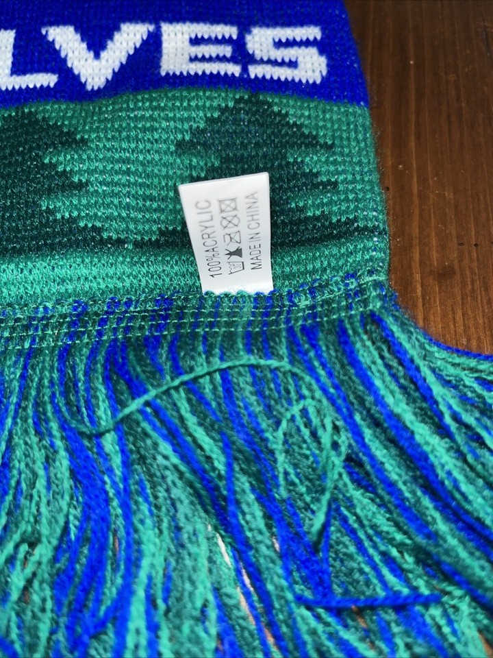 Minnesota Timberwolves Basketball NBA Scarf One Size Game Day Giveaway ...