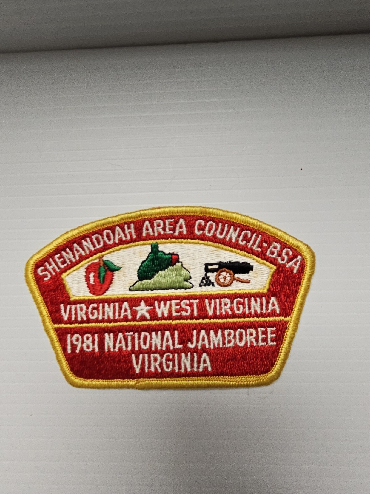 1981 Shenandoah COUNCIL Boy Scout National Jamboree PATCH BSA JSP CSP ...