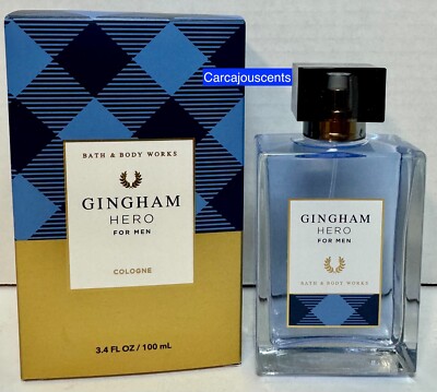 Bath & Body Works Gingham Hero Men's 3.4 fl oz Cologne Spray | eBay
