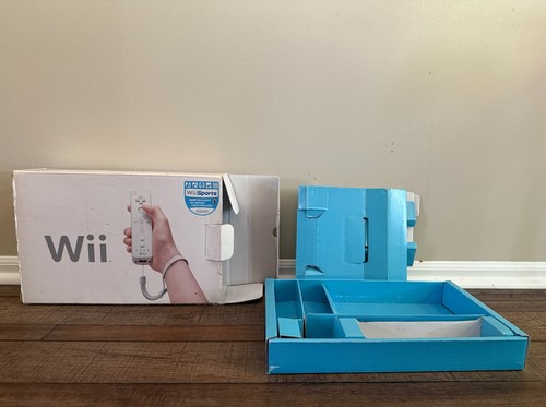 Nintendo Wii Console Wii Sports Version Empty Box With Inserts Only | eBay