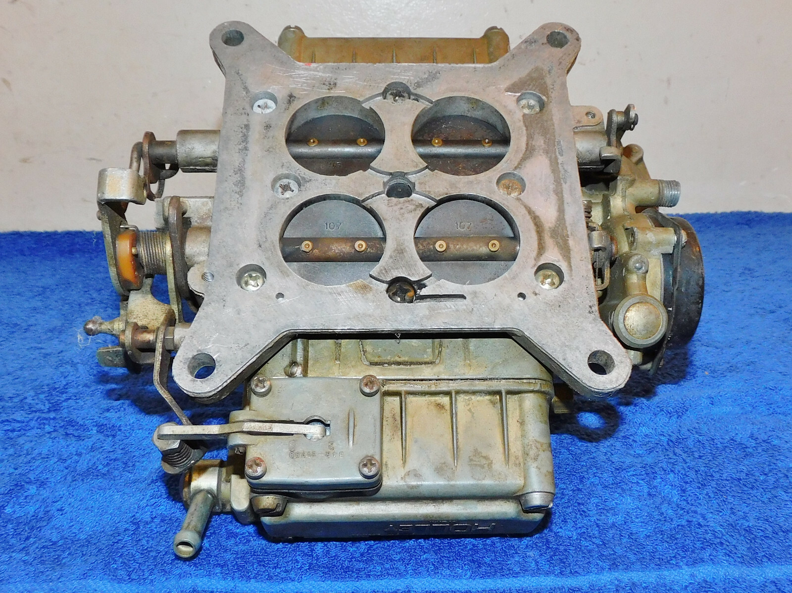 1965-1968 Ford Shelby Mercury 289 Hipo 352 428 P/C 4V HOLLEY CARBURETOR ...