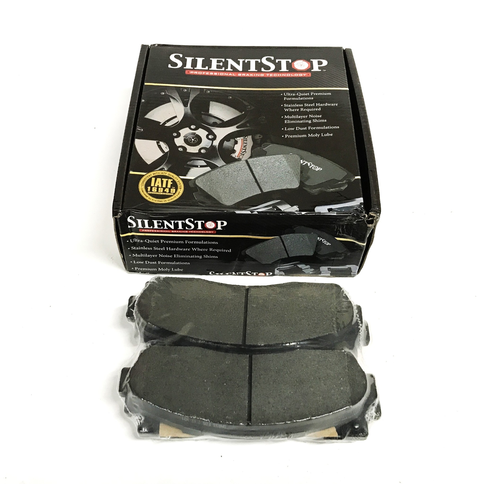 Silent Stop Brake Pad Set QX655 NOS | eBay