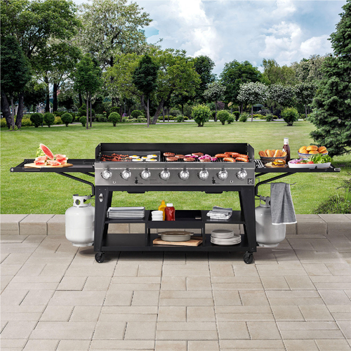 Member's Mark 8-Burner Event Gas Grill with Griddle Top | eBay