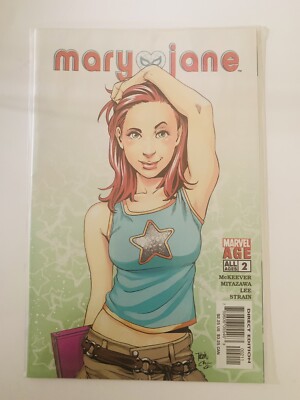Marvel Comics Mary Jane Comic Book Direct Edition Art Strain Lee ...