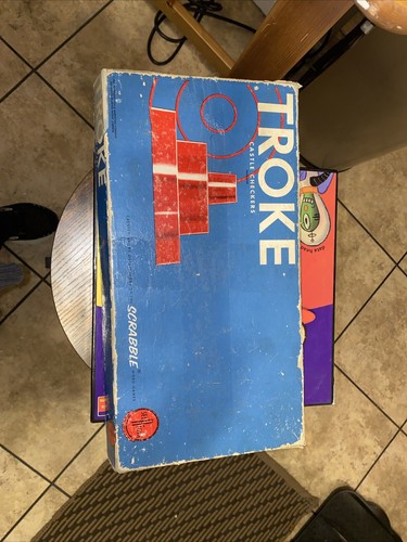 Vintage 1961 Troke Castle Checkers Game by Selchow & Righter Games | eBay