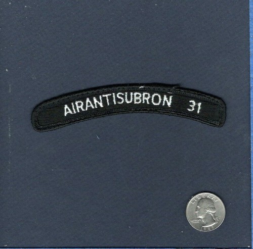 VS-31 TOPCATS Enlisted Uniform ANTISUBMARINE Squadron Rocker Patch | eBay