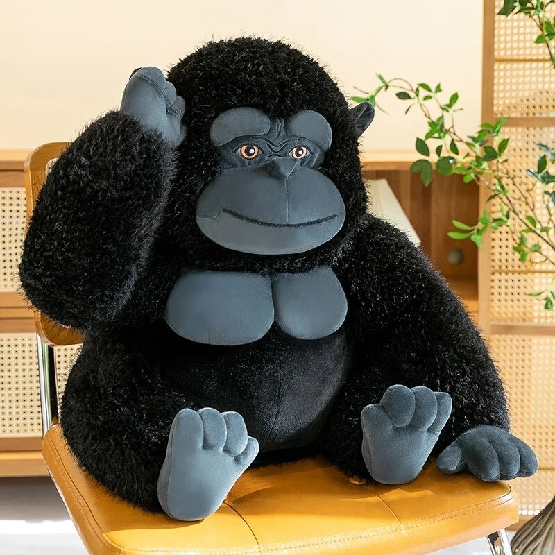 Chimpanzee 11 Inch Stuffed Animal Plush Toy Toddler Fluffy Dolls Kids ...