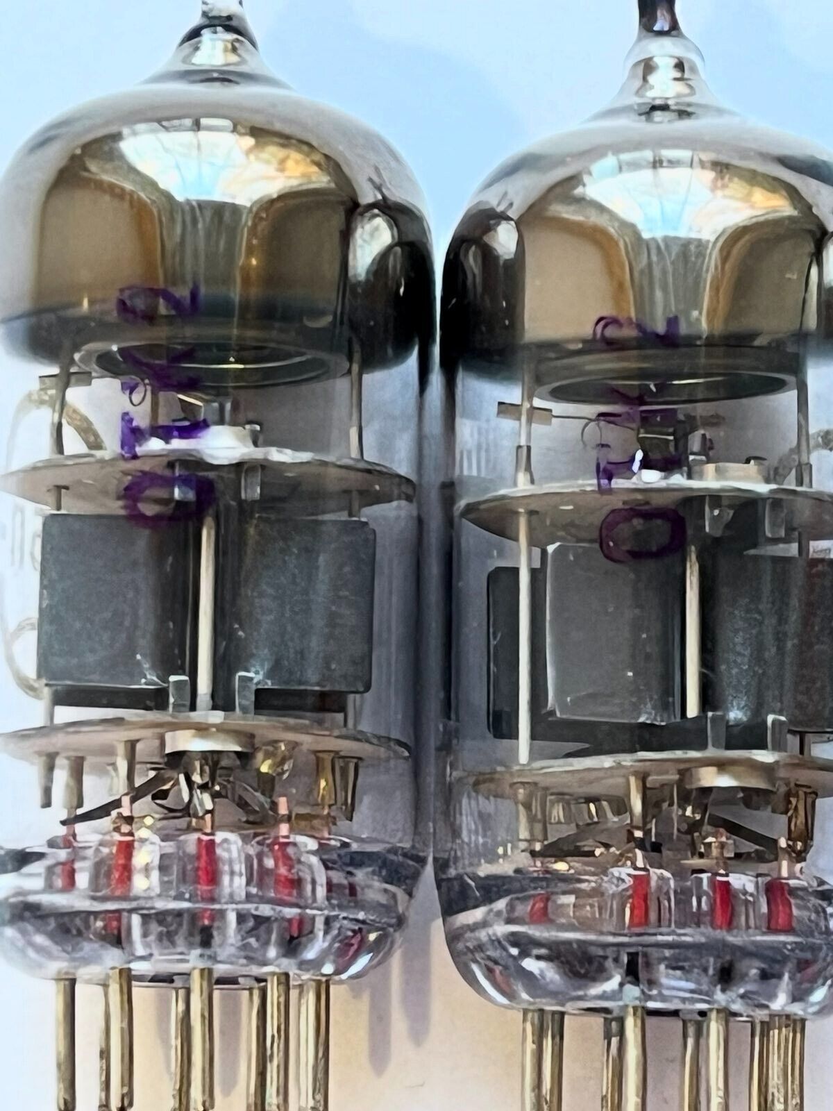 4 Stück 6S45P-E/WE437/6C45P/EC8020 Hi-End-Triode-Reflektorröhren. NEIN ...