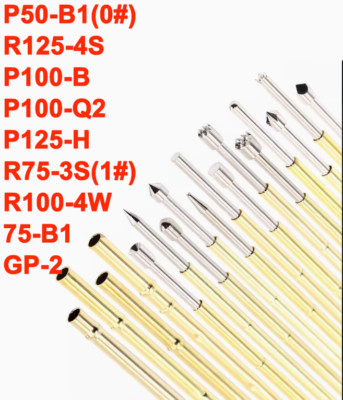 Spring Test Probe Pogo Pin Receptacle Tool Set Dia 0.68mm-2.36mm ...