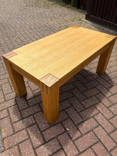 Solid Oak Coffee Table | eBay UK