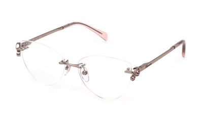 Blumarine VBM214S 0A32 VISONE LUCIDO 54/15/140 WOMAN Eyewear Frame | eBay