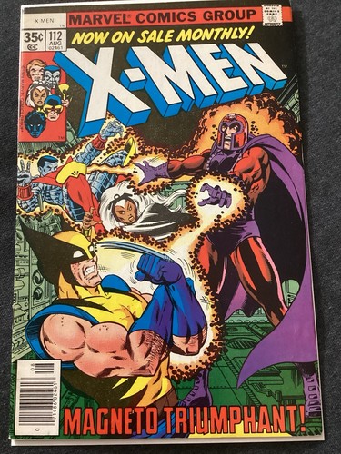 Uncanny X-Men #112 (1978) Magneto, Storm, Wolverine - Marvel Comics - F ...