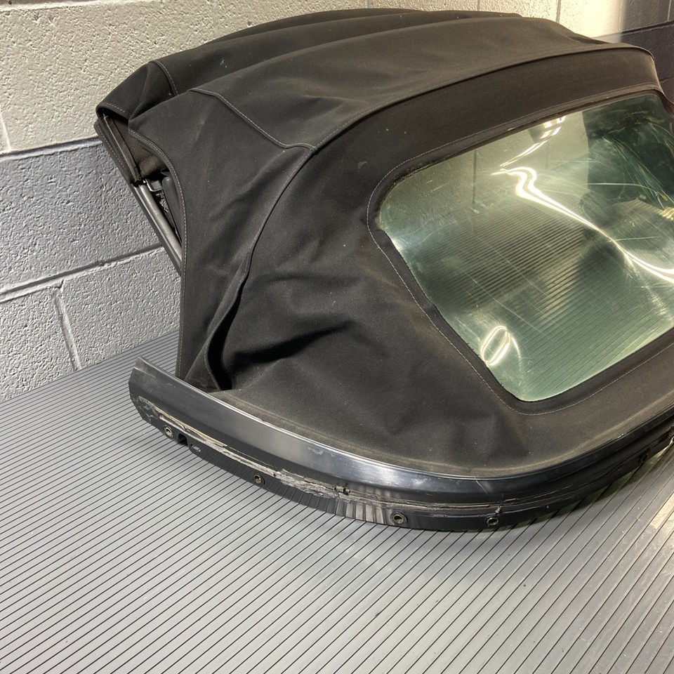 1996-2002 BMW Z3 E36 Convertible Soft Top Upper Roof Assembly Black OEM ...