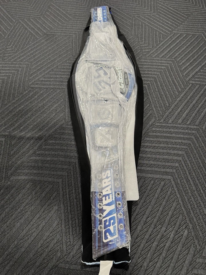 WWE SmackDown 25 Years Special Edition Spinner Replica Title Belt/Bag ...