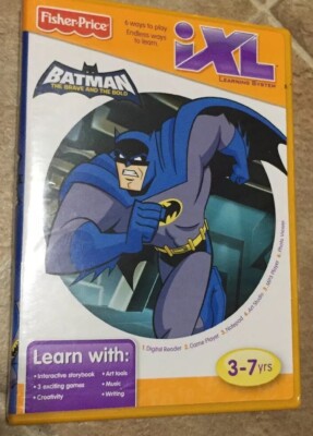 Fisher Price iXL Learning System CD ROM Batman | eBay