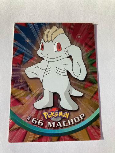 Machop #66 Pokemon Topps TV Animation Edition Black Label Card | eBay