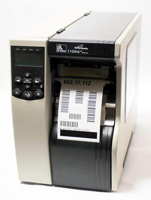 Zebra 110Xi4 116-801-00001 Thermal Barcode Label Printer USB Network ...