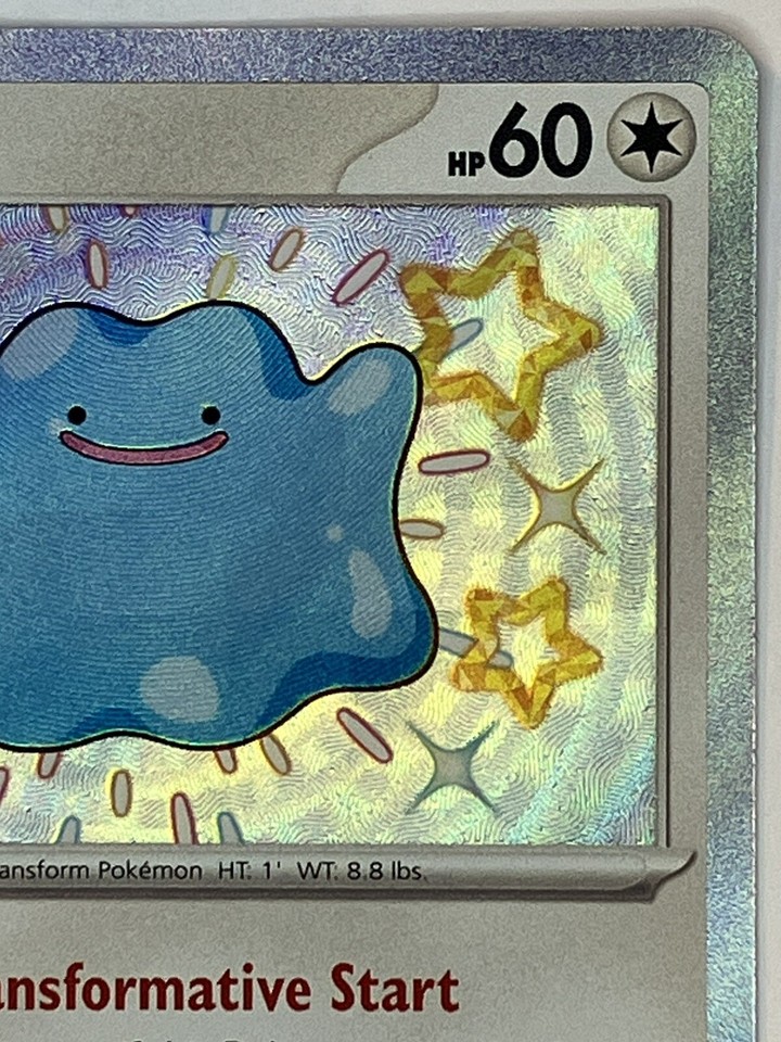 Ditto 201/091 SV Paldean Fates Baby Shiny Pokemon TCG NM | eBay