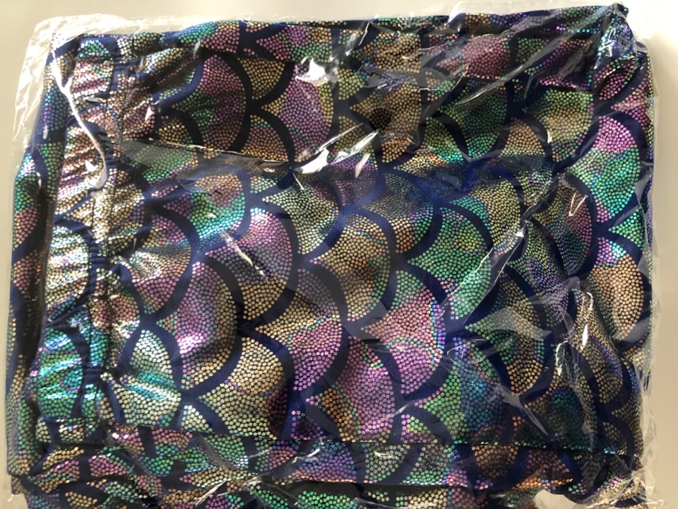 NEW Lady Women Mermaid Fish Scale Party skinny Shine Slim Leggings ...