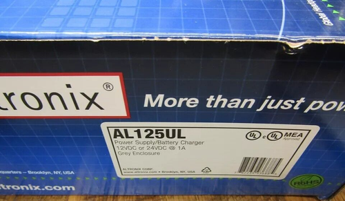Altronix Power Supply/Battery Charger 12/24 VDC (AL125UL) 782239933785 ...