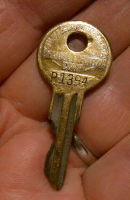 Vintage Old Original 1935-42 Packard Briggs Stratton BASCO Key P1394 | eBay