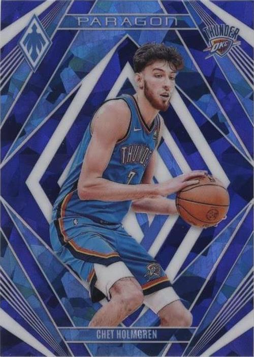 2023-24 Panini Phoenix - Paragon Chet Holmgren #21 Blue Ice for sale ...