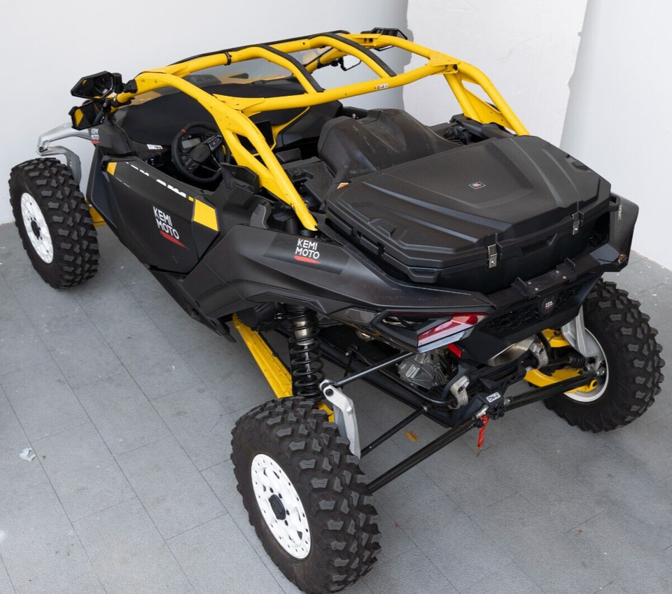 KEMIMOTO 3-IN-1 UTV Rear Cargo Storage Box Trunk Bed for Can-Am ...