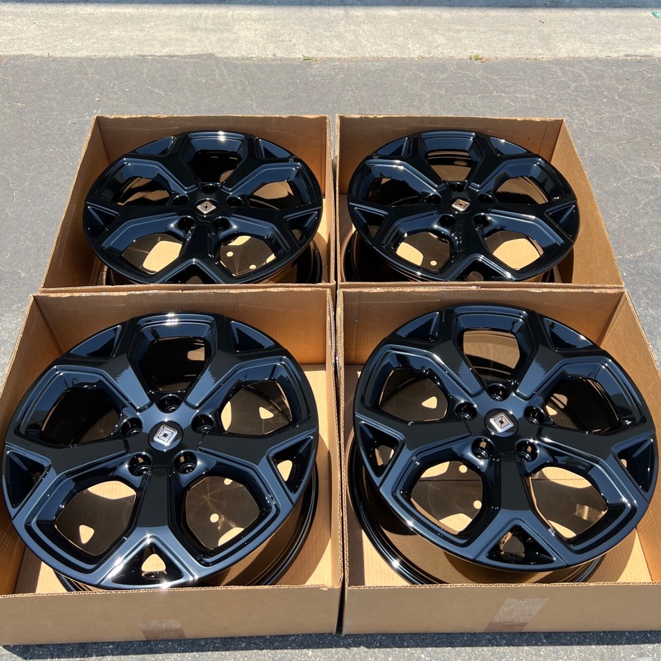 21" Rivian R1T R1S Factory OEM original wheels rims Gloss black set 4 ...