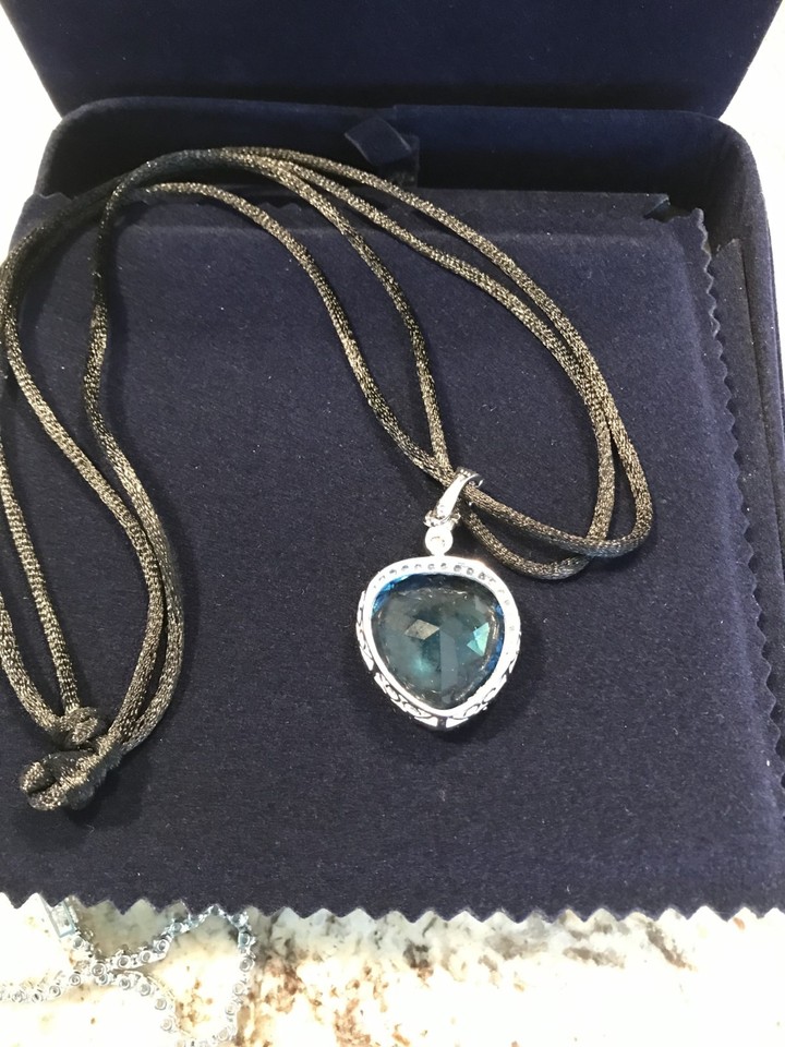 STAUER Heart Pendant NECKLACE .925 With BOX | eBay