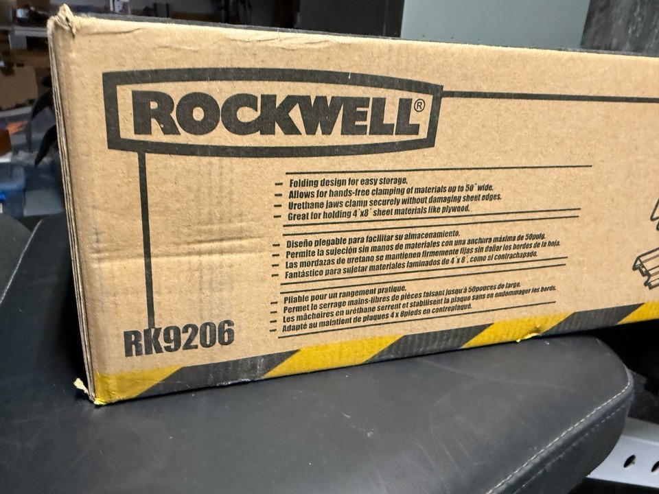 Rockwell JawHorse RK9206 Foldable Plywood Jaw Accessory Tool vice Bench ...