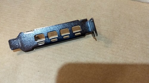 Low Profile bracket for FirePro / ATI / AMD Radeon W4100, WX4100, 2460 ...