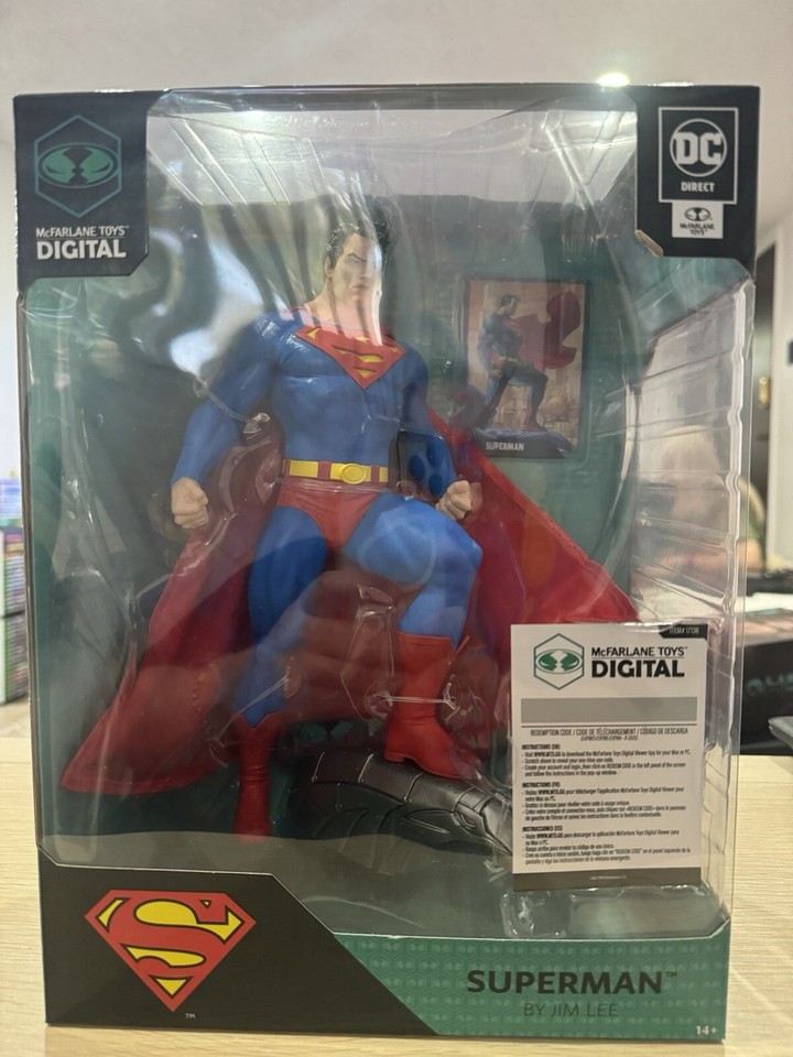 McFarlane Toys DC Direct 12 Inch Posed Statue Superman by Jim Lee ...