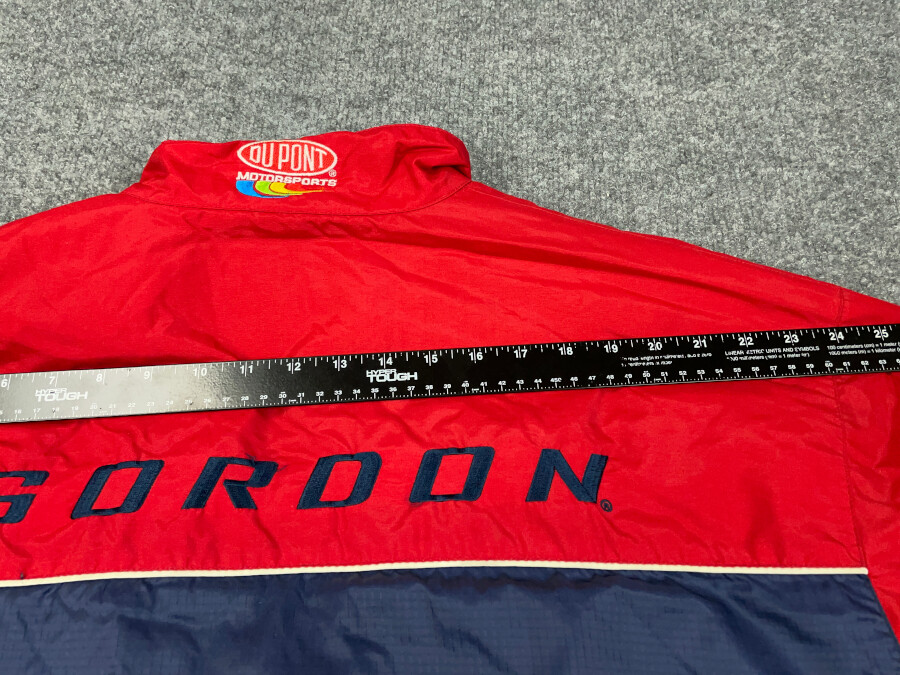 VTG Chase Authentics Jeff Gordon Blue Red Zip Jacket Adult XL ...