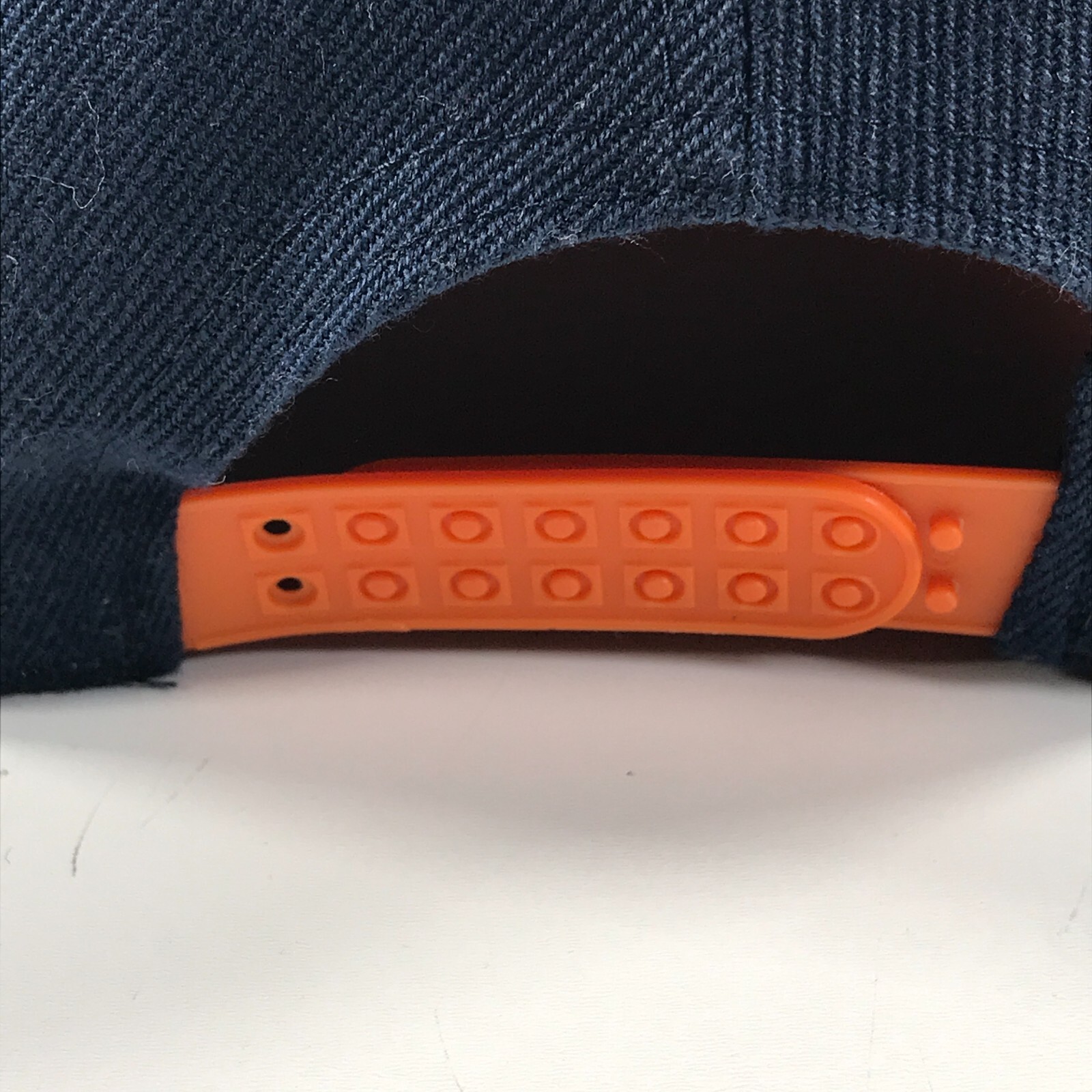 Detroit Tigers Snapback Hat Navy Blue Orange Cursive Script Logo Double ...