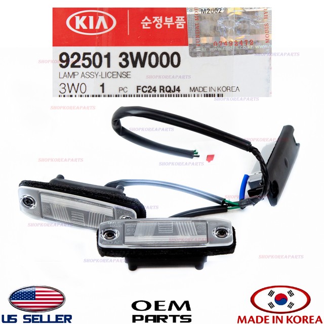 Lamp ASSY License 925013W000 for Kia Sportage 2011 for sale online | eBay