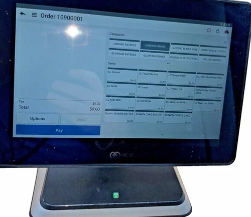 NCR POS 7746-1410-0046 Payment Terminal Point Of Sale No Power CORD ...