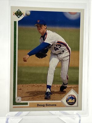 1991 Upper Deck Final Edition Doug Simons Rookie Card #63F Mint FREE ...