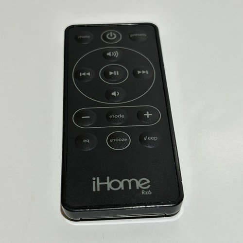 iHome Rz6 Remote Control for IP42, IP43, IP44 ** | eBay