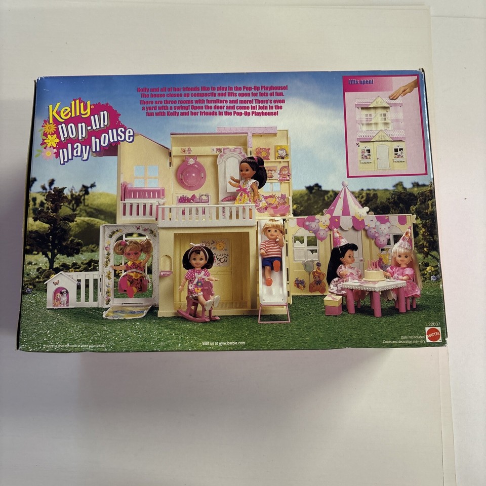 BARBIE 1999 KELLY POP-UP PLAYHOUSE - NRFB | eBay