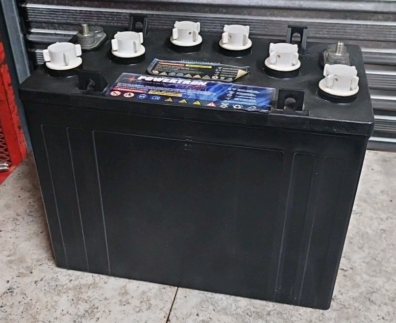 Powertron P12000 12V Deep-Cycle Golf Cart Battery NEW OPEN BOX! | eBay