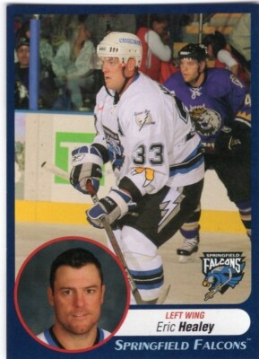 Eric Healey 2006-07 Springfield Falcons | eBay