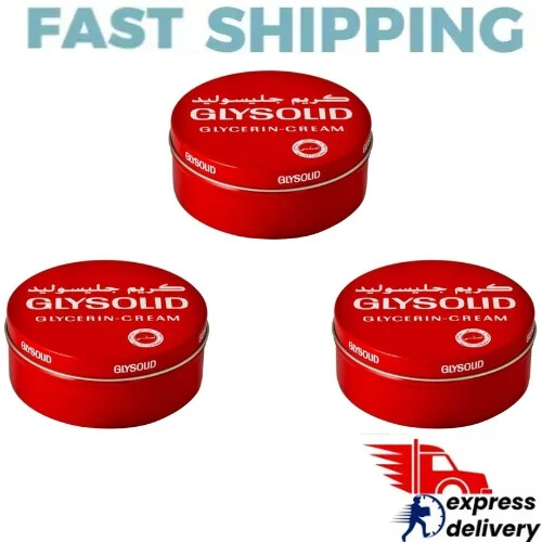 LIVRAISON RAPIDE - 3 X Crème Glysolide pour la peau pour lisse, adoucit ...