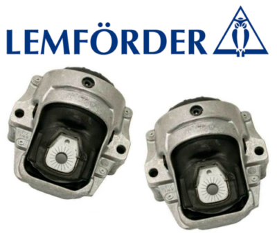 OEM Engine Motor Mount Hydraulic Set Lt & Rt 2pcs Lemforder for Audi Q5 ...